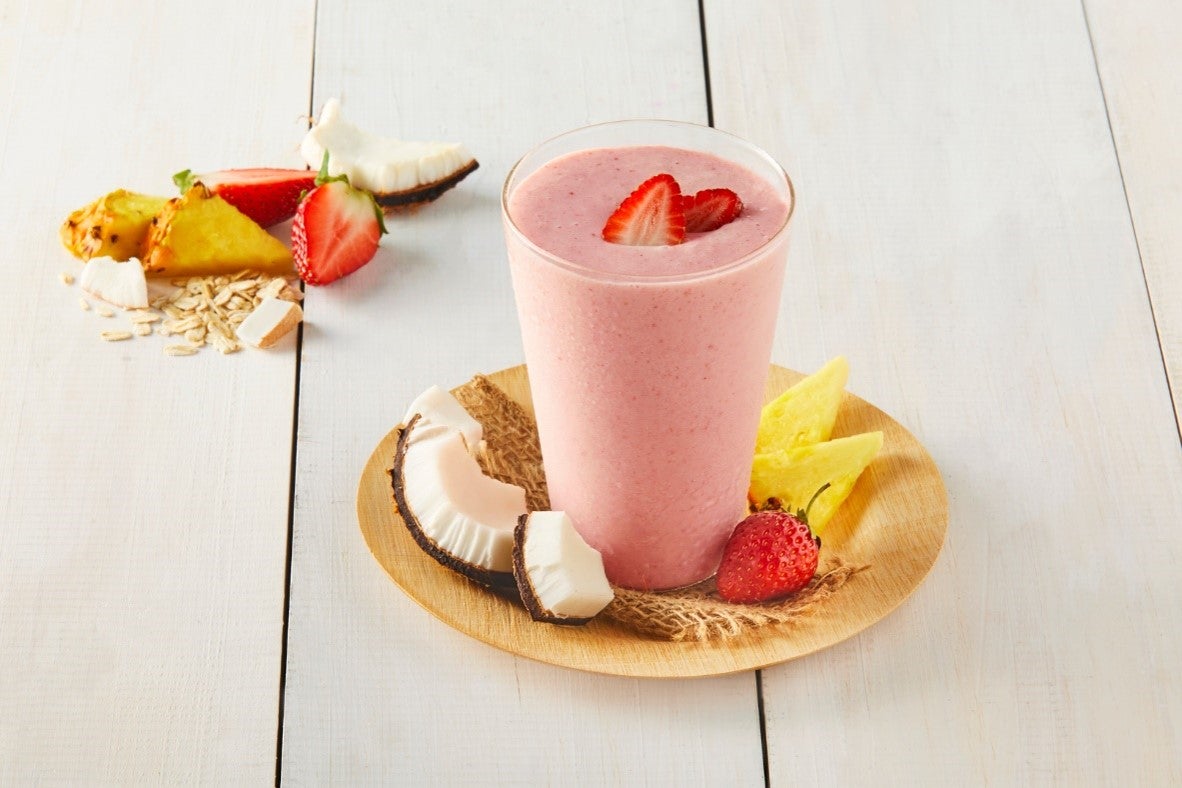 Licuado De Fresa Con Piña Recetas Nestlé