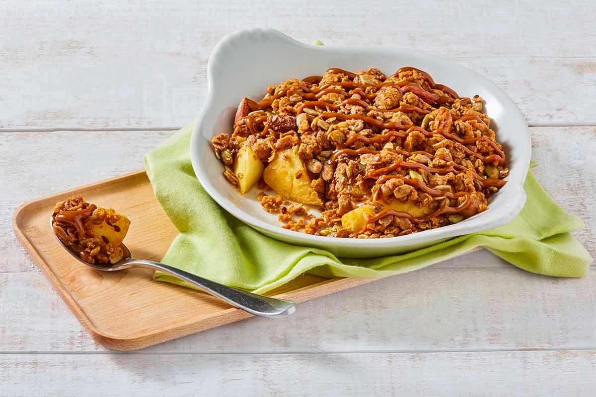 Postre de Manzana con Dulce de Leche | Recetas Nestlé